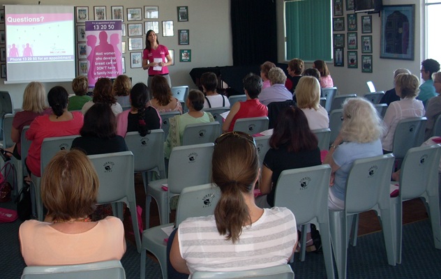 BreastScreen WA - Information sessions